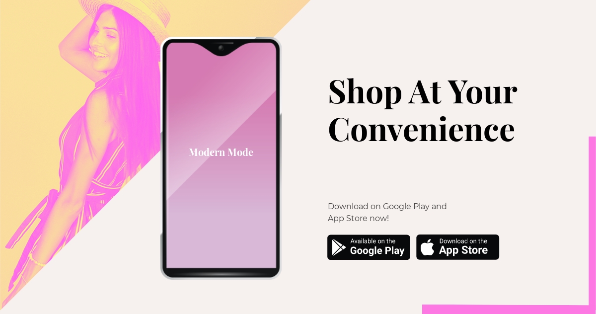 Fashion Brands App Promotion Facebook Post Template - PSD | Template.net