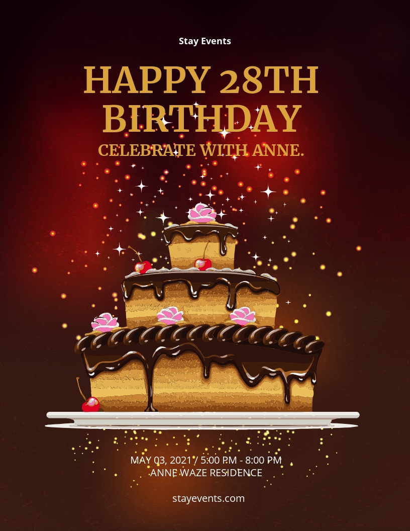FREE Party Flyer Templates In Microsoft Word DOC Template