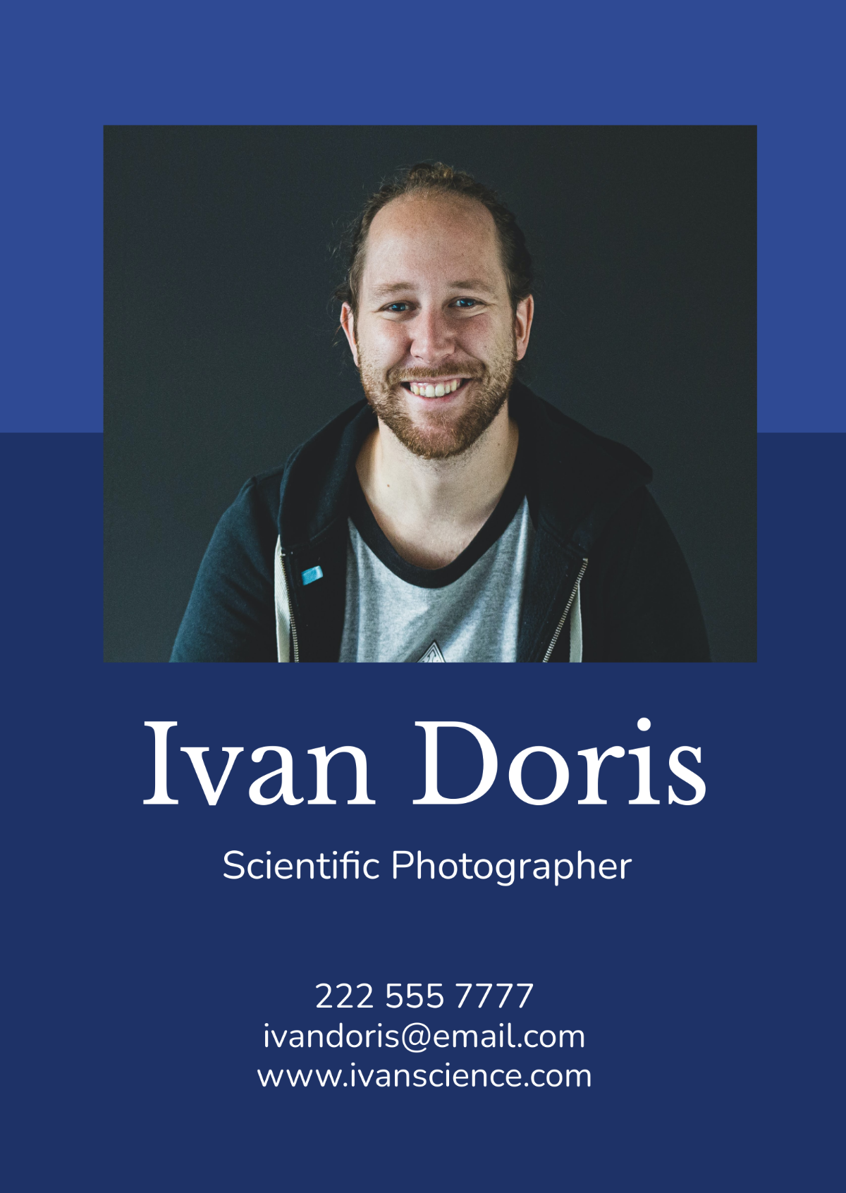 Free Photography Portfolio Templates To Customize Online