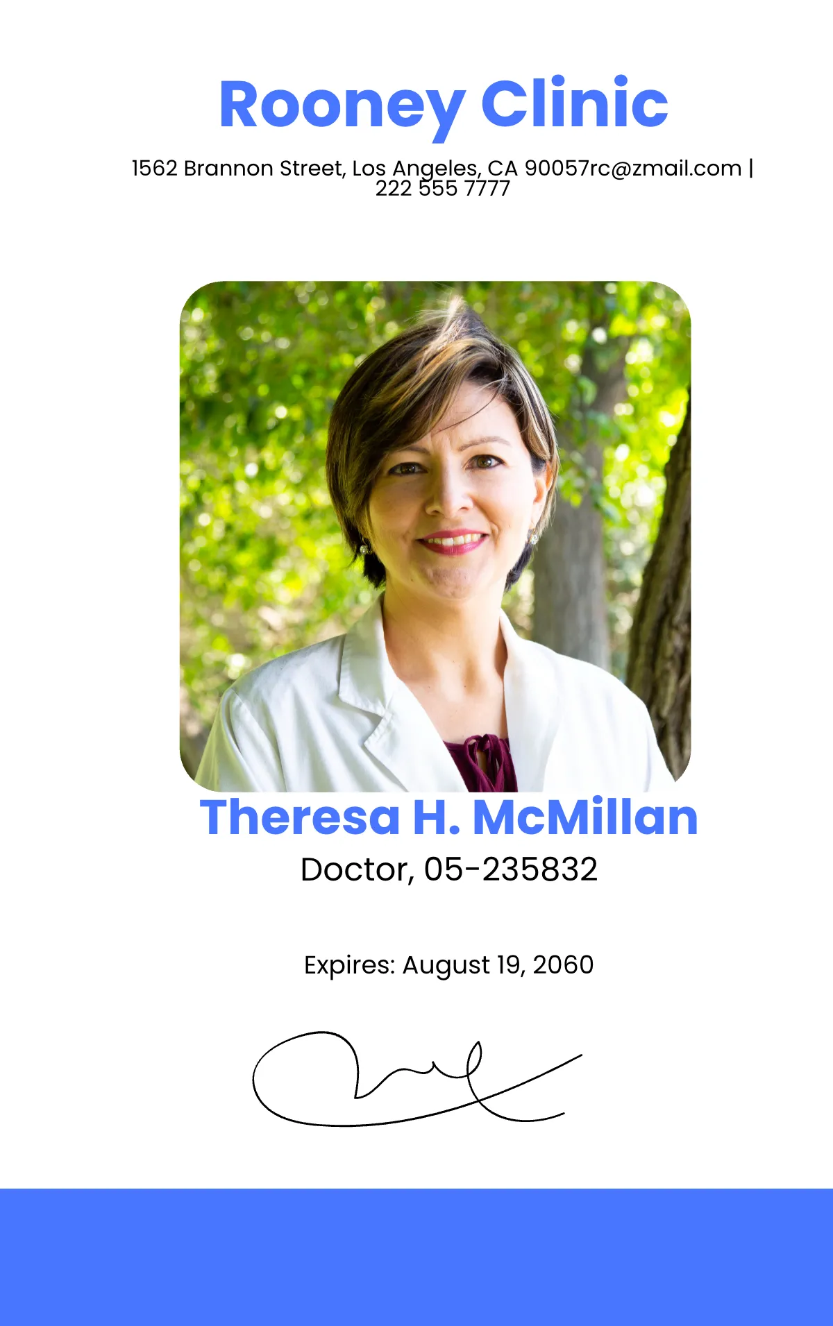 Free Professional ID Card Templates Editable And Printable
