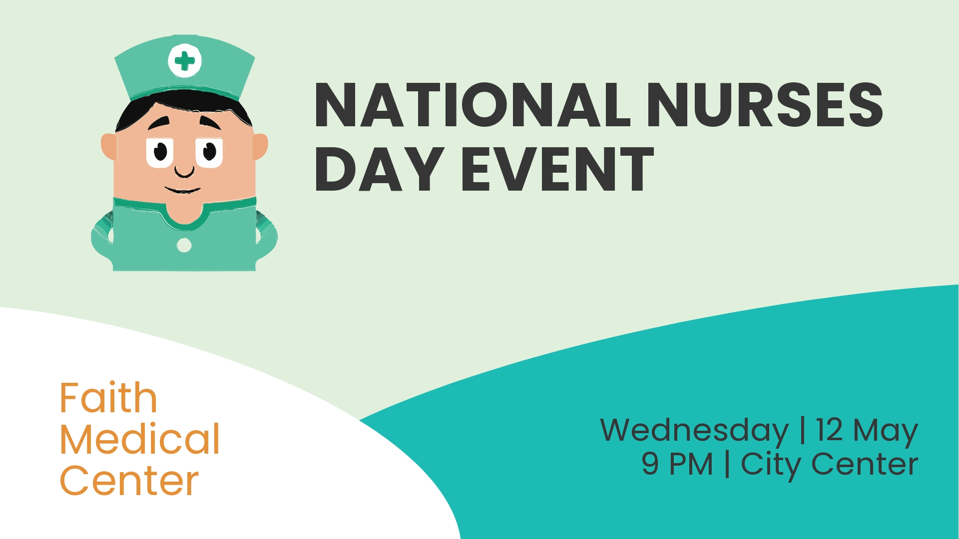 Nurses Day Facebook Event Cover Template [Free JPG] - PSD | Template.net