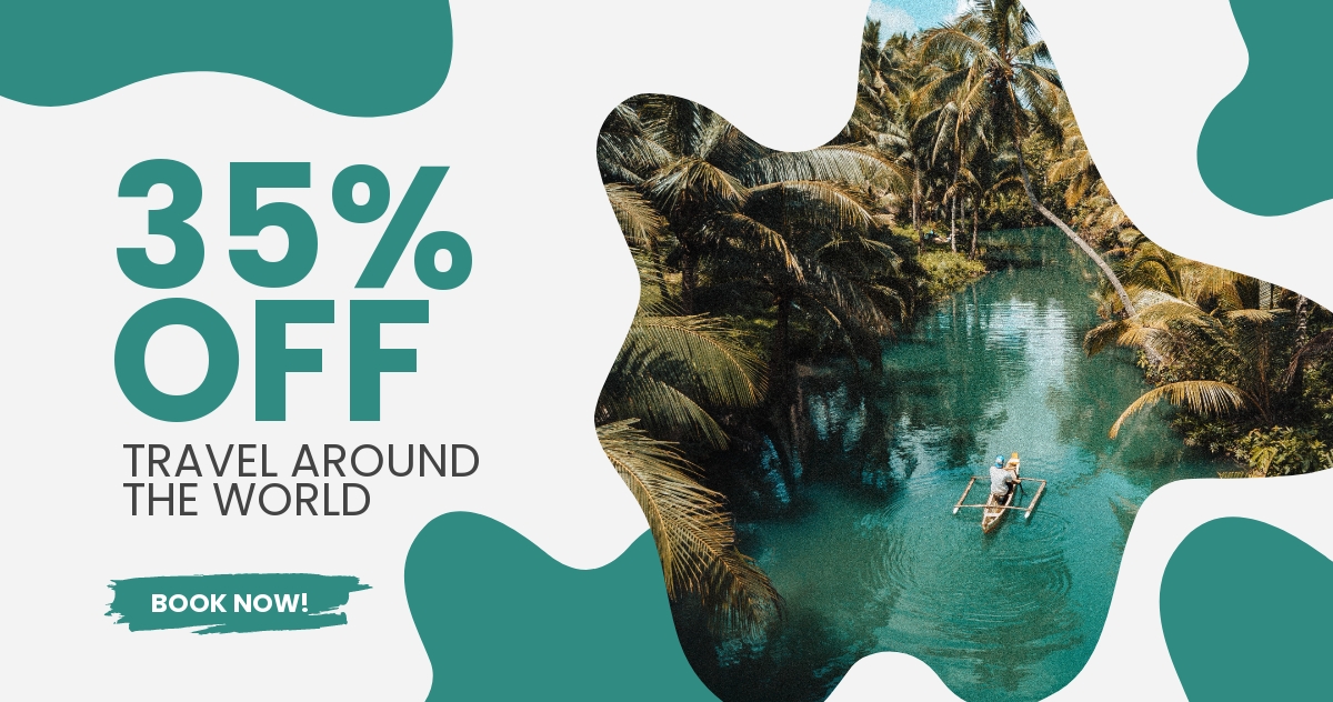 Travel Brands Facebook Post Template [Free JPG] - PSD | Template.net