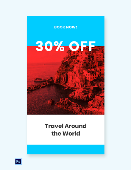 Travel Offer Facebook Post Template - PSD | Template.net