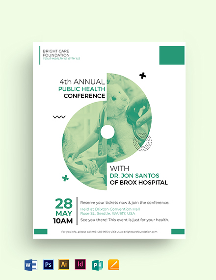 Alive Church Conference Flyer Template - Google Docs, Illustrator, Word ...