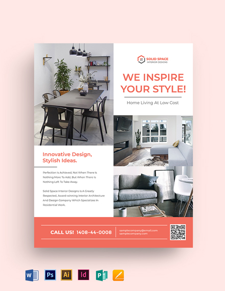 FREE Home Sale Flyer Template - Word (DOC) | PSD | Apple (MAC) Pages ...