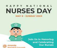 Free Nurses Day Twitter Post Template in Adobe Photoshop | Template.net