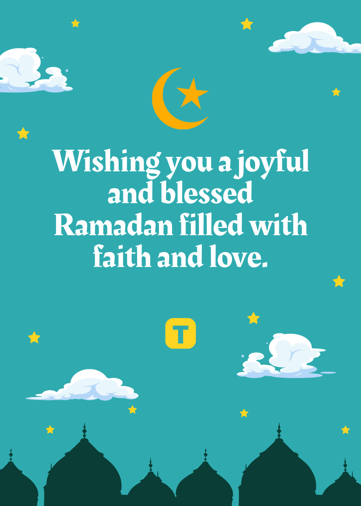 Free Ramadan Wishes Message Template To Edit Online
