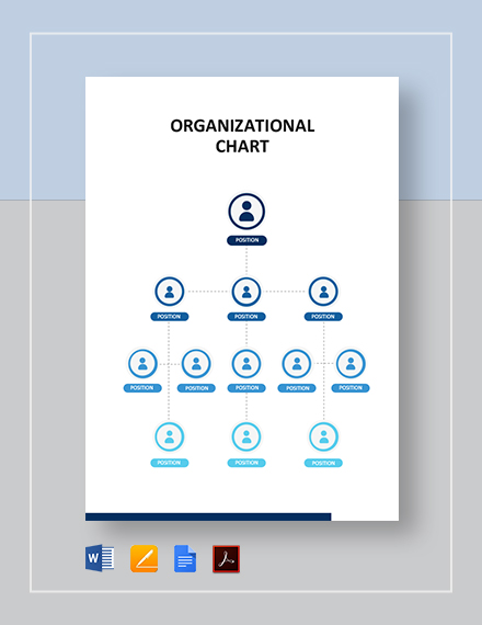 Content/Editorial Newspaper Organizational Chart Template - PDF | Word ...