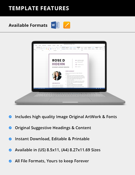 Free Ad Agency Account Executive Resume Template Word Apple Pages free-ad-agency-account-executive-resume-template-word-apple-pages