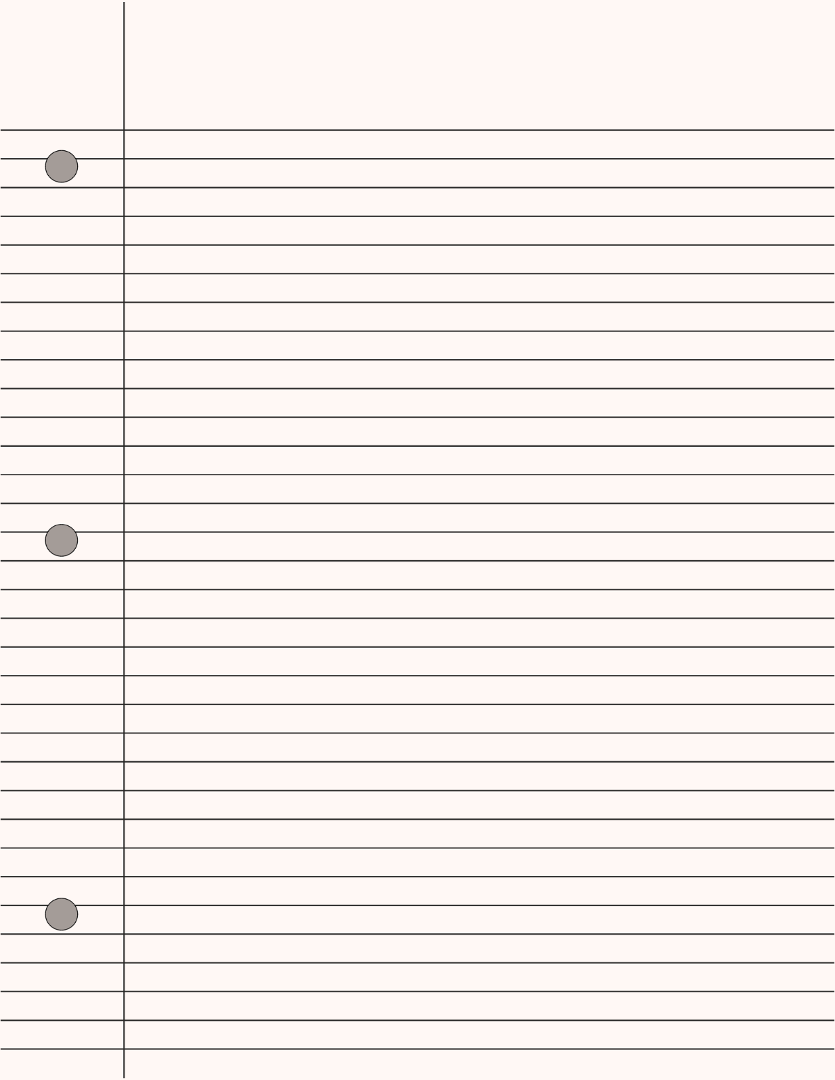 Free Double Sided Lined Paper Template To Edit Online
