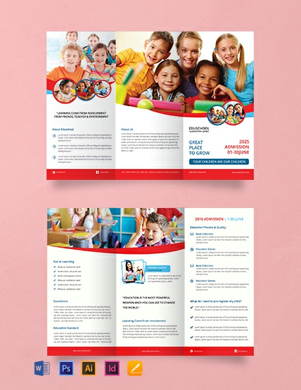 How to Make a School Brochure [26+ Templates] | Free & Premium Templates