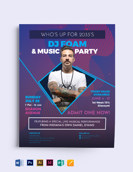 School Time Flyer Template - Download in Word, Google Docs, Illustrator ...