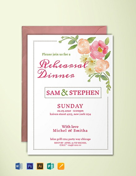 60 Dinner Invitation Templates Free Downloads Template