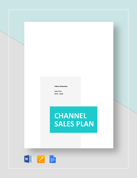 27+ Sales Plan Template - PDF, Docs, Word