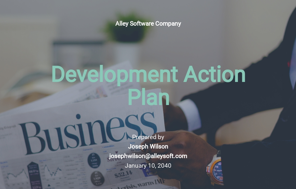 Business Development Action Plan Template [Free PDF] - Google Docs ...