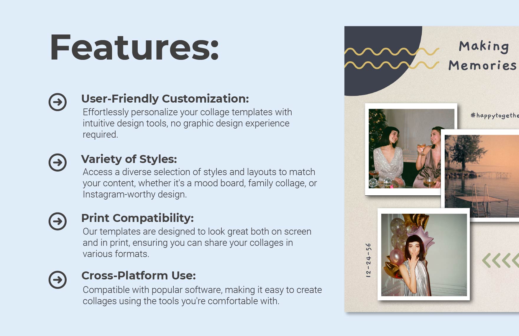 Free Printable Collage Template - Download in Word | Template.net