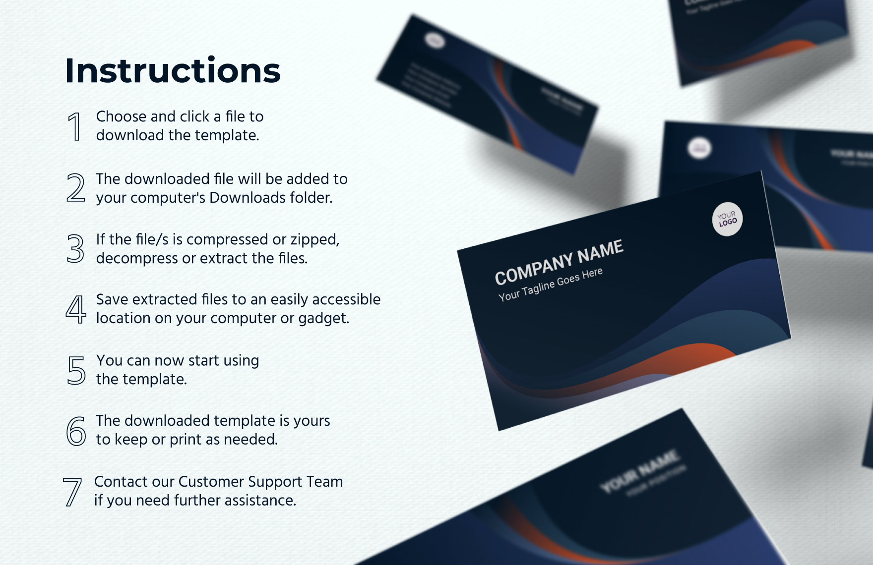 Customer Retention Specialist Business Card Template - Download in Word ...