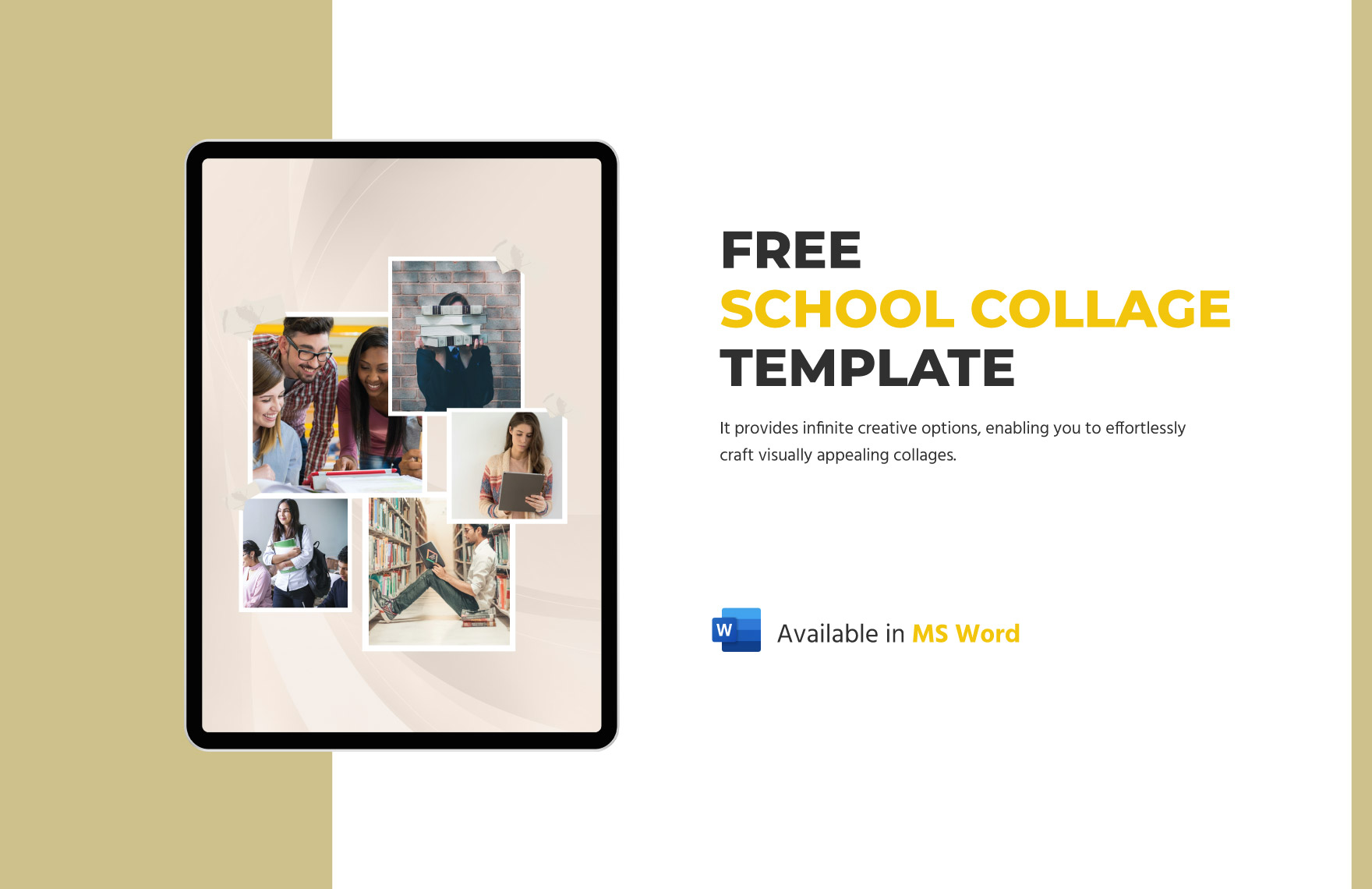 Free School Collage Template - Download in Word | Template.net