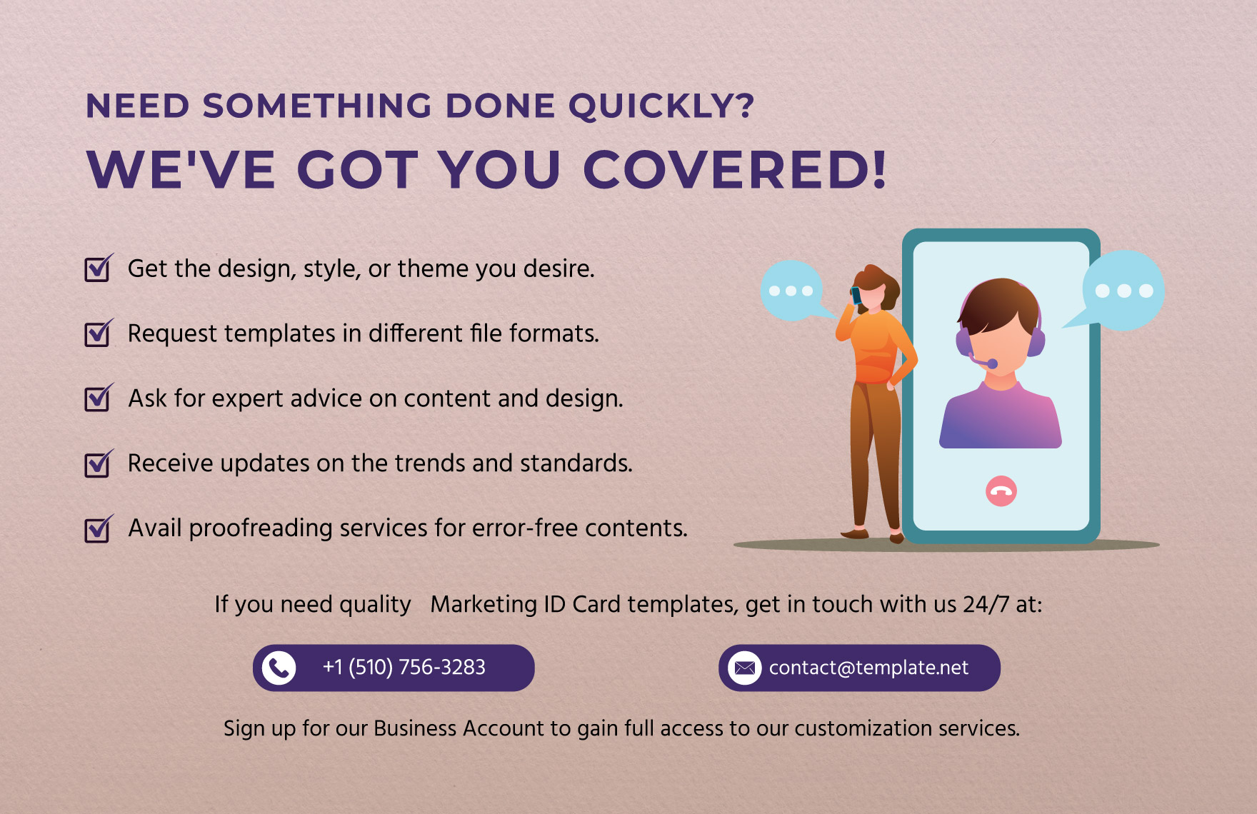 Event and Launch Coordinator ID Card Template - Download in Word, PDF ...