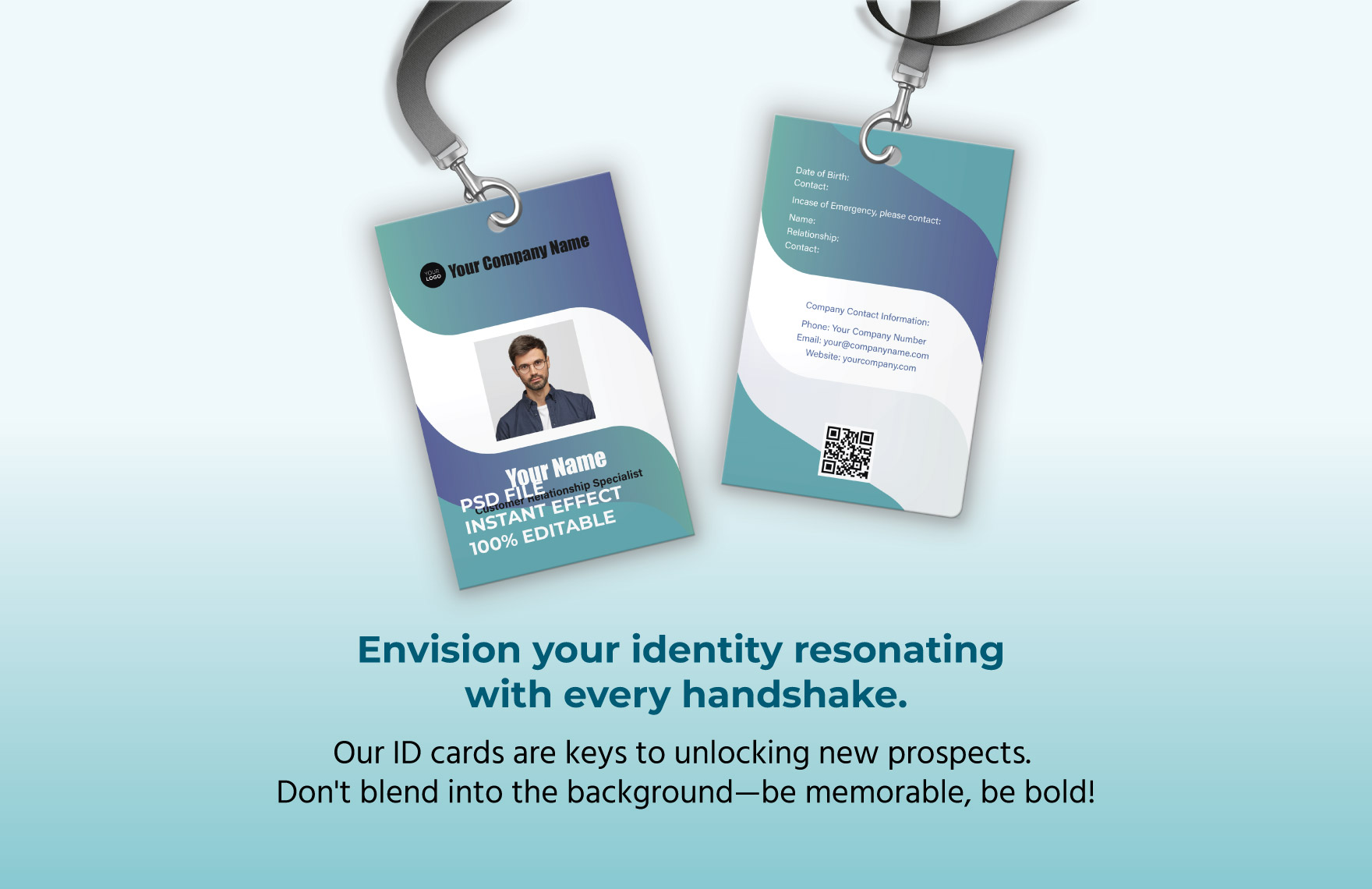 Customer Relationship Specialist ID Card Template - Download in Word ...