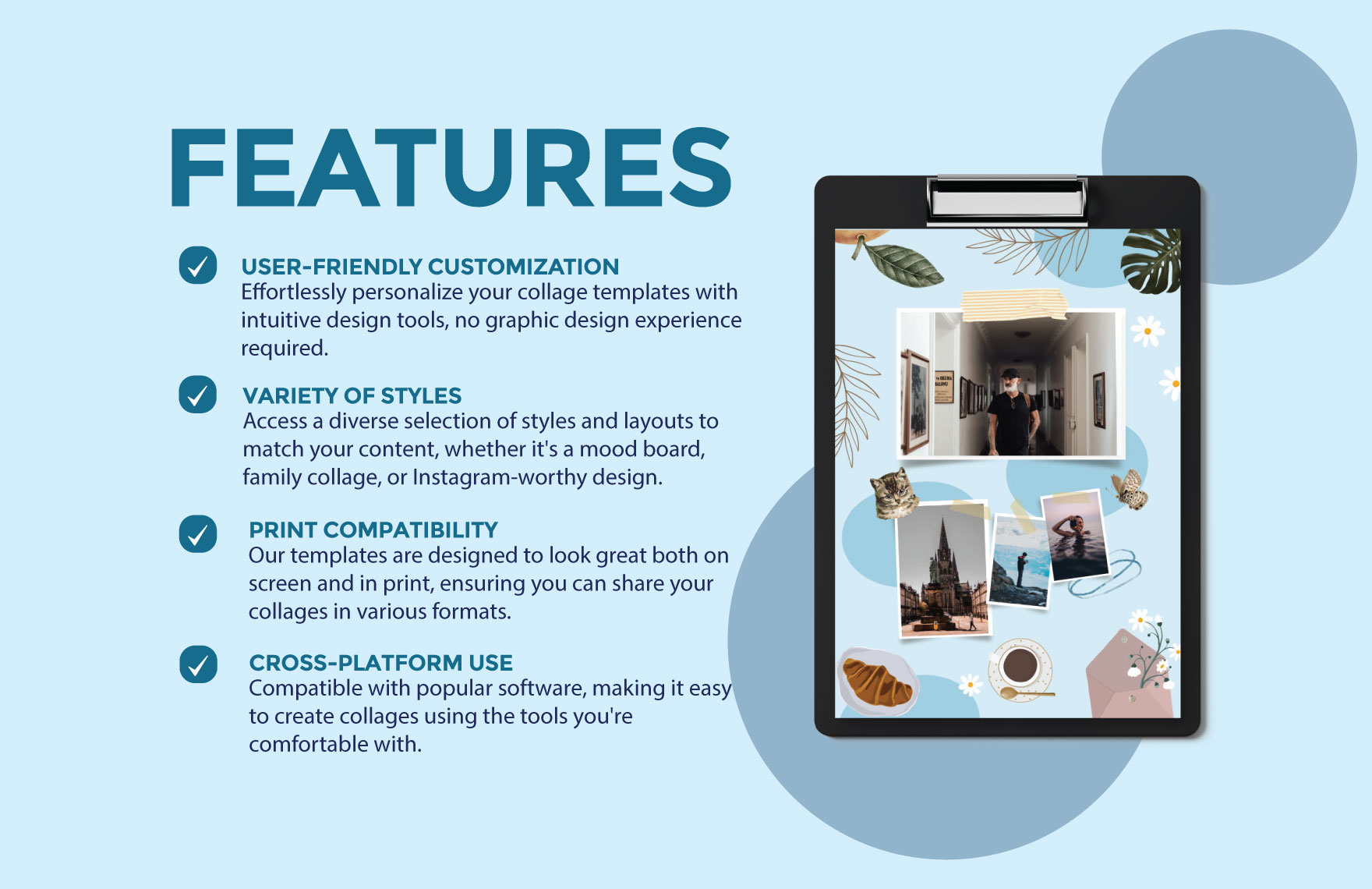 Free Collage Design Template - Download in Word | Template.net