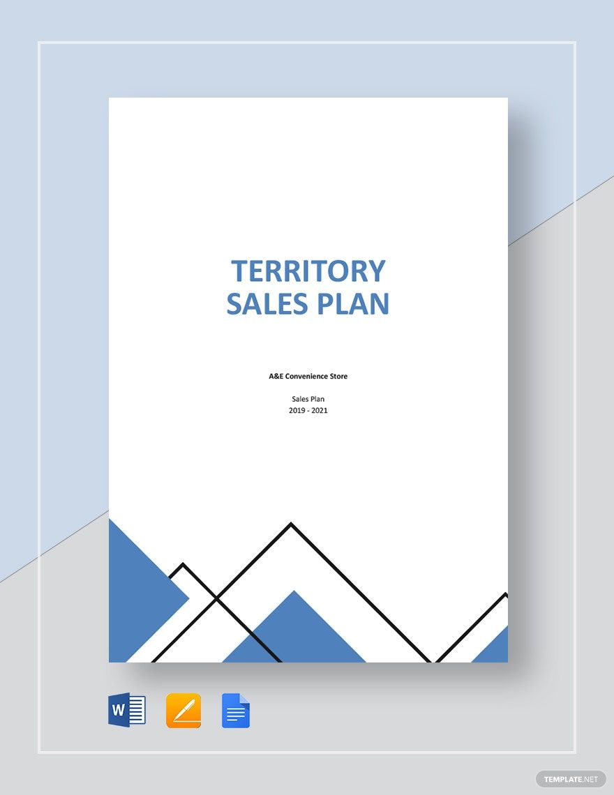 Territory Sales Plan Template Download In Word Google Docs Apple Pages Template