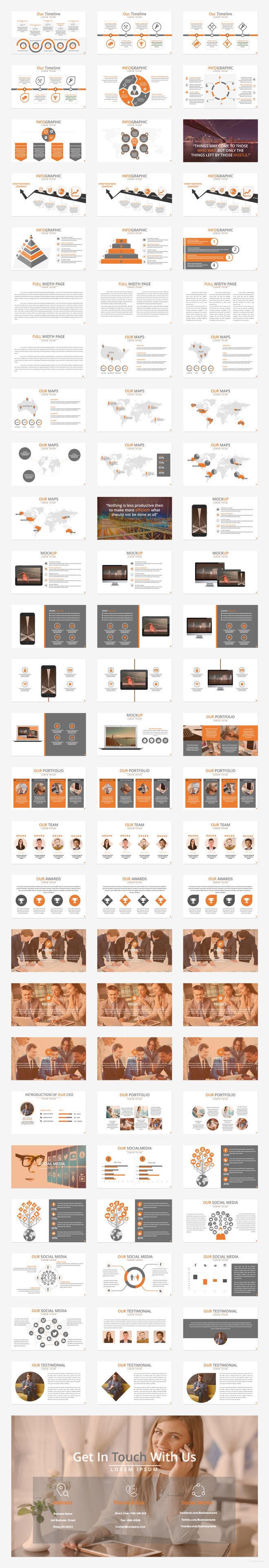 Free Multipurpose Business Presentation Template | Free Templates