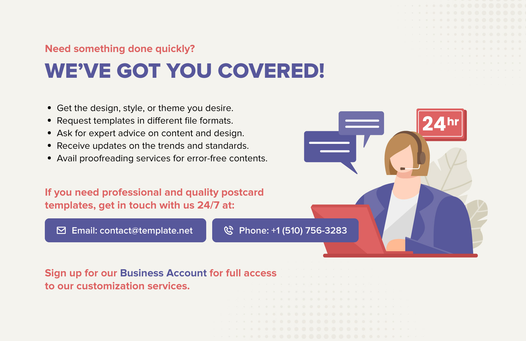 Free Blank Postcard Template - Download in Word | Template.net