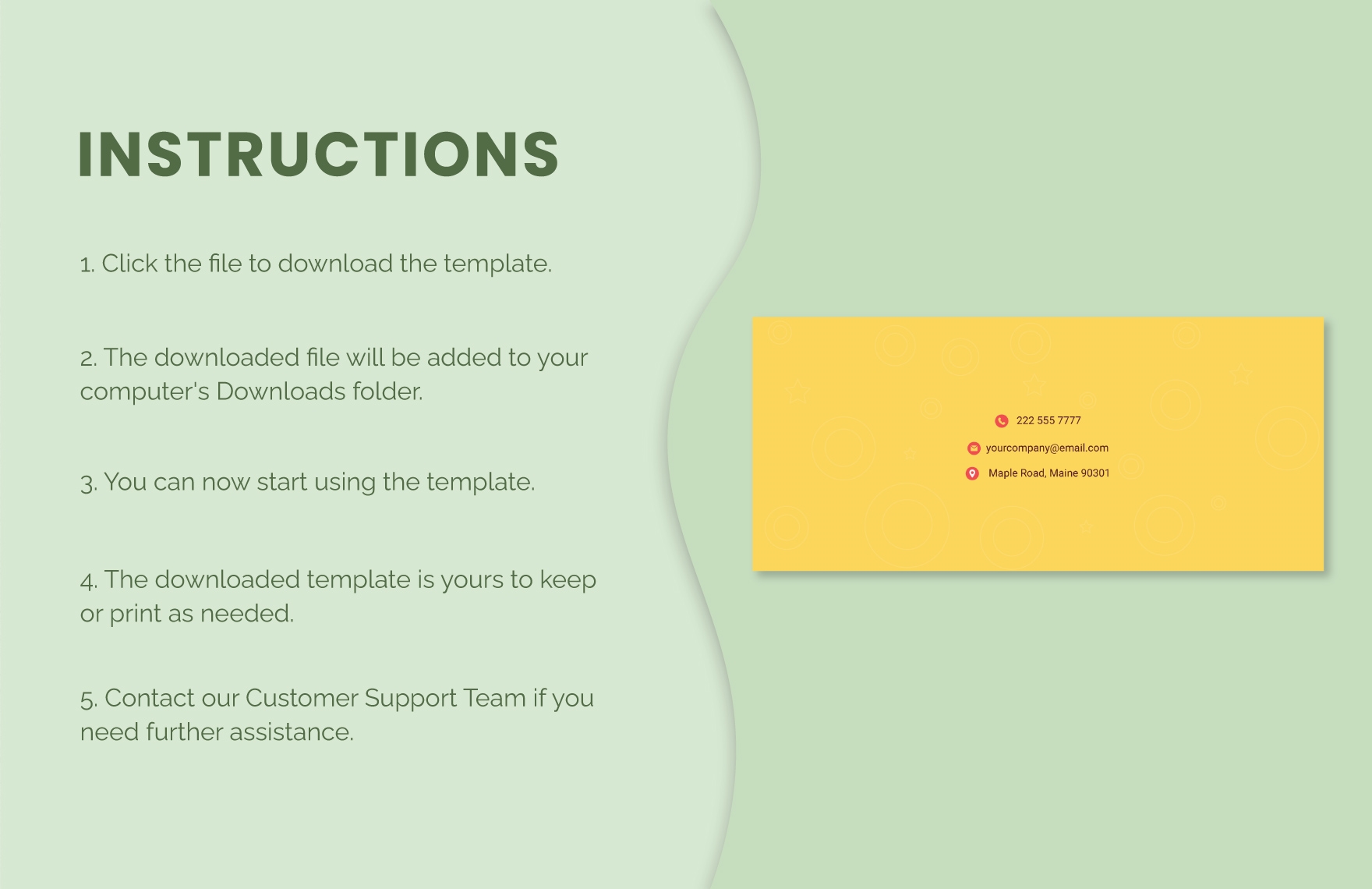 Free Cute Envelope Template - Download in Word | Template.net