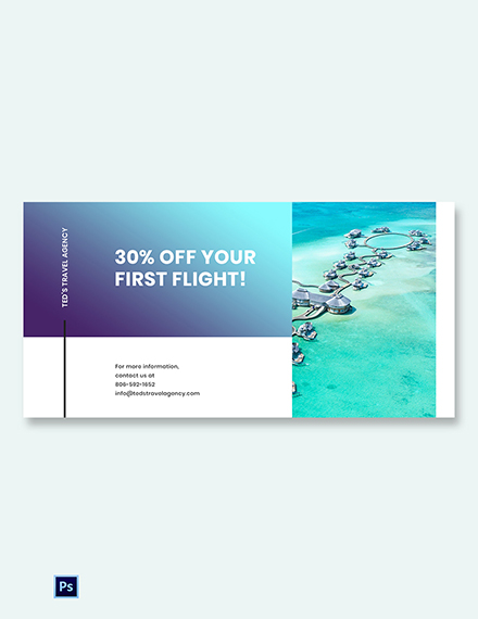 Editable Travel Facebook Post Template - PSD | Template.net