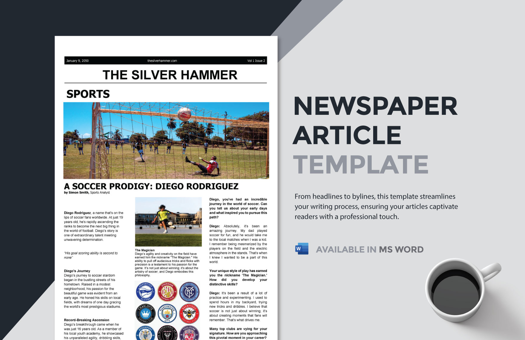 Travel Newspaper Template - Download in Word, Google Docs, PSD, Apple ...