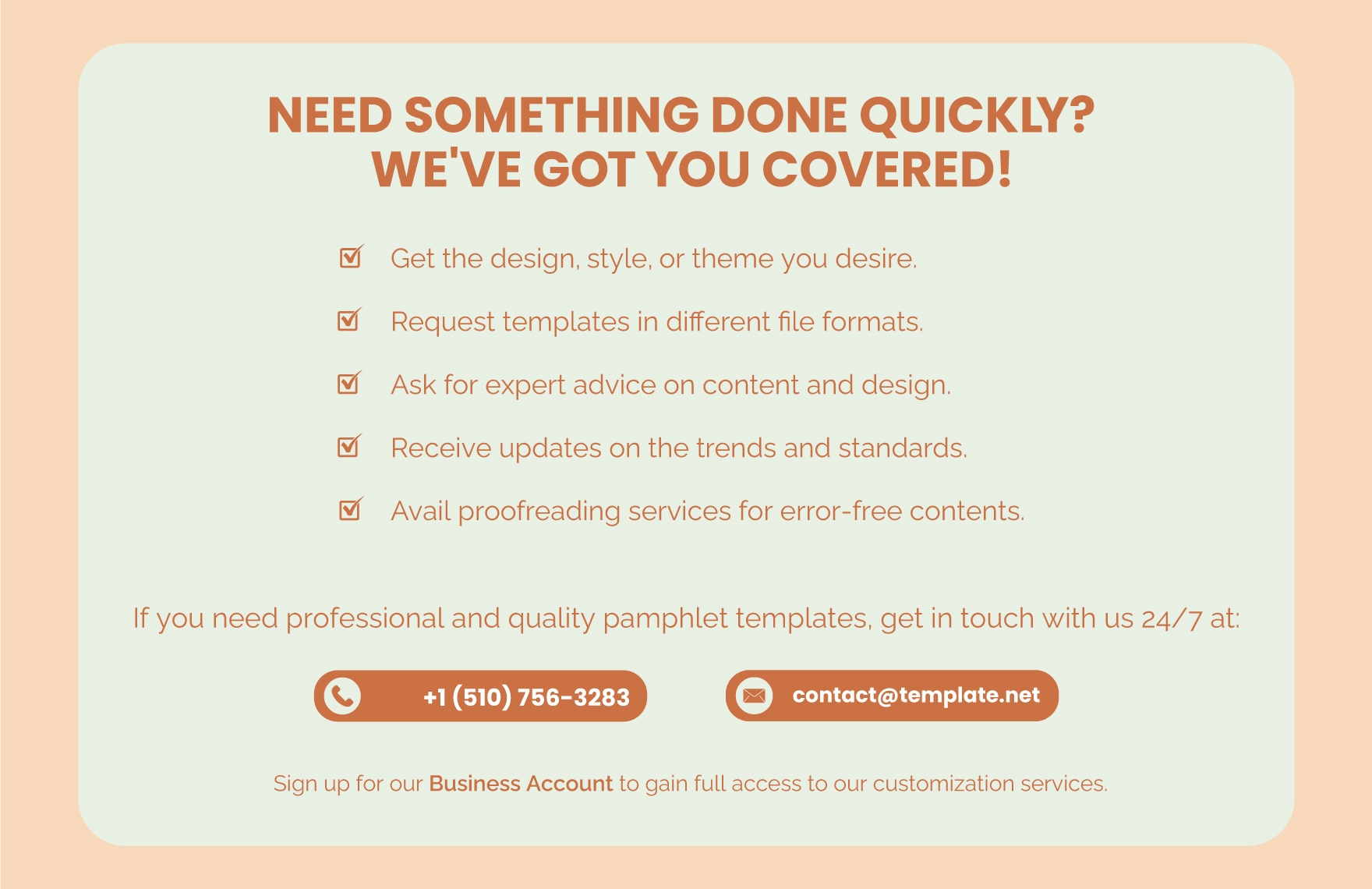 Free Simple Pamphlet Template - Download in Word | Template.net