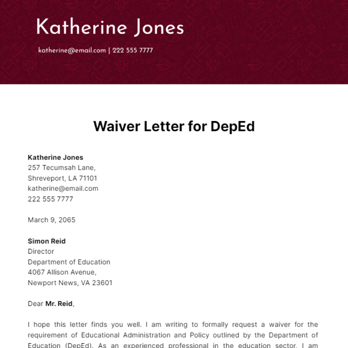 FREE Free Template - Download in Word, Google Docs, PDF, Illustrator ...