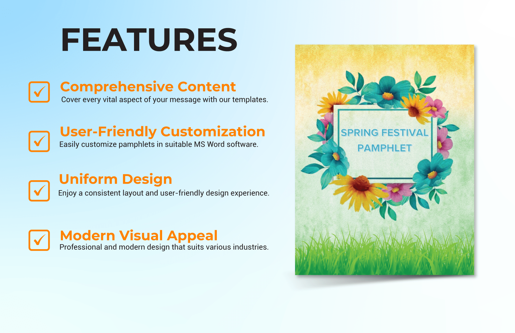 Free Pamphlet Design Template - Download in Word | Template.net