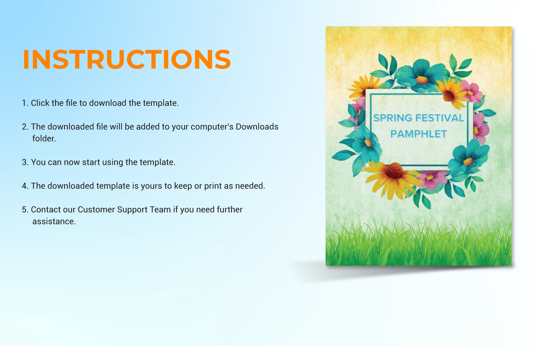 Free Pamphlet Design Template - Download in Word | Template.net