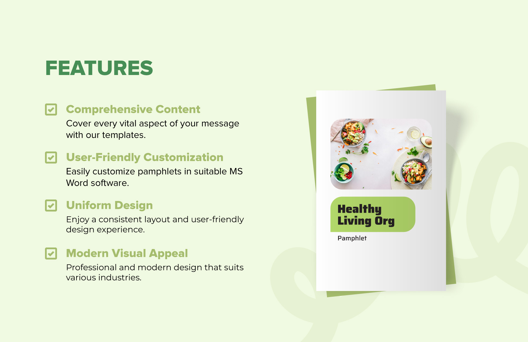 Free Digital Pamphlet Template - Download in Word | Template.net