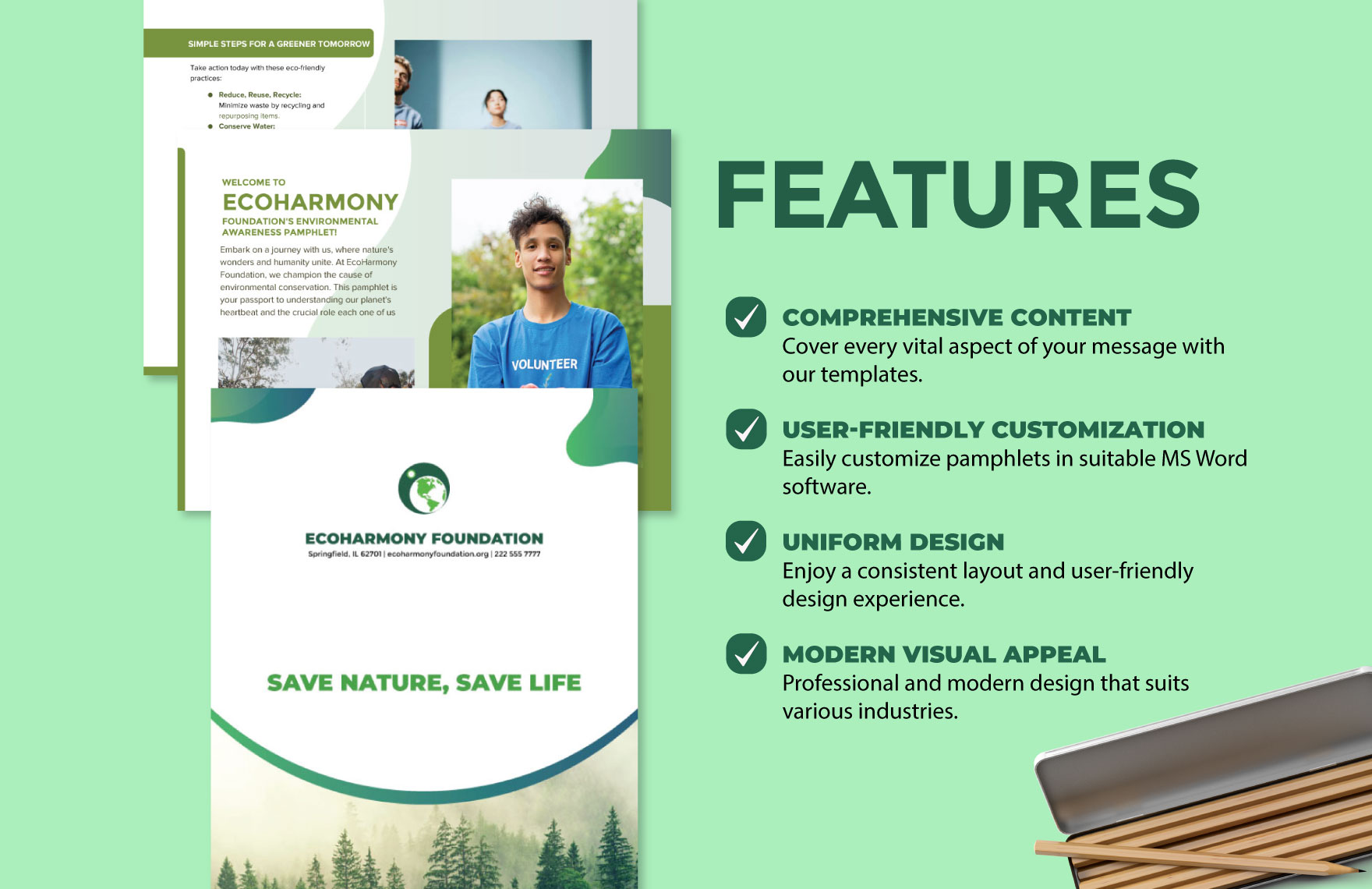 Free Environment Pamphlet Template - Download in Word | Template.net