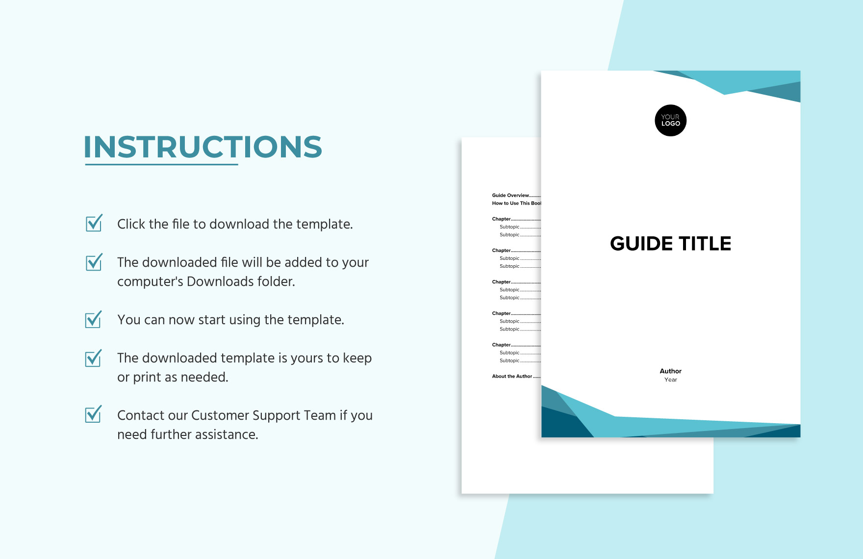 Free Blank Guide Template - Download in Word | Template.net