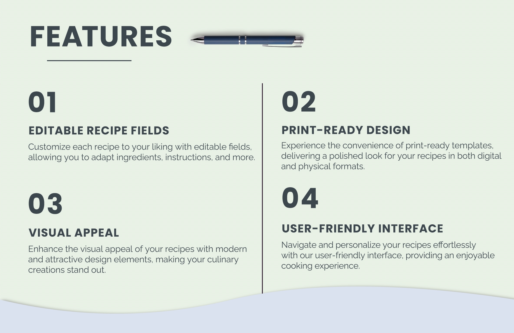 Free Editable Recipe Template - Download in Word | Template.net