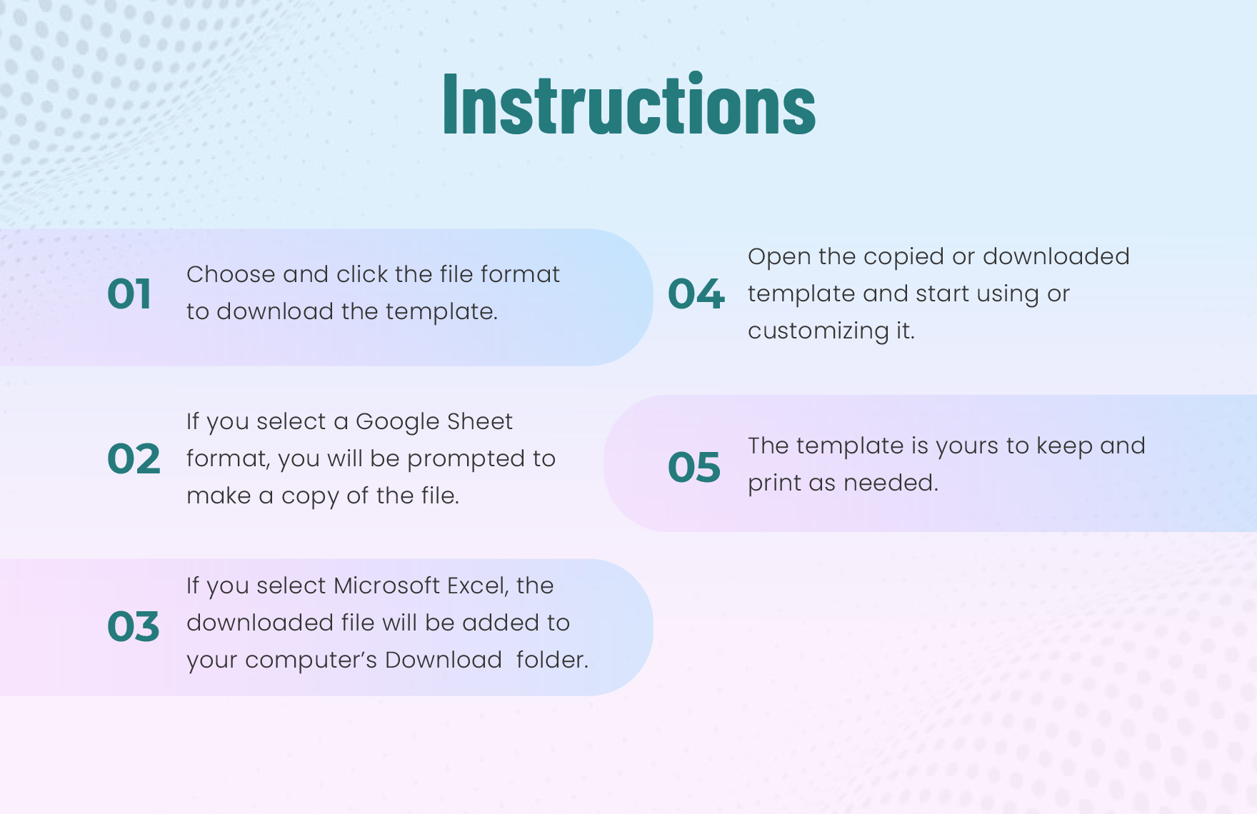 Free Simple Chart Template - Download in Excel, Google Sheets ...