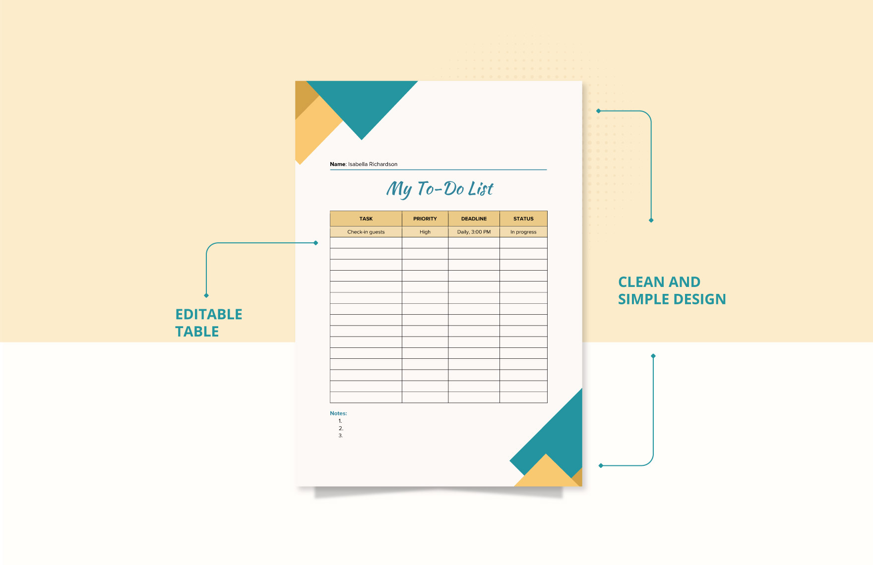 Free My To-Do List Template - Download in Word, Google Docs, PDF ...