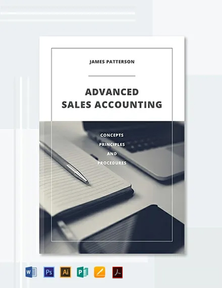 Sample Professional Book Cover Template - Google Docs, Illustrator ...