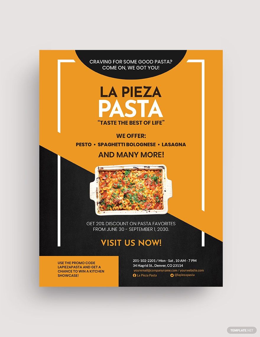 Animated Discount Flyer Template | Template.net