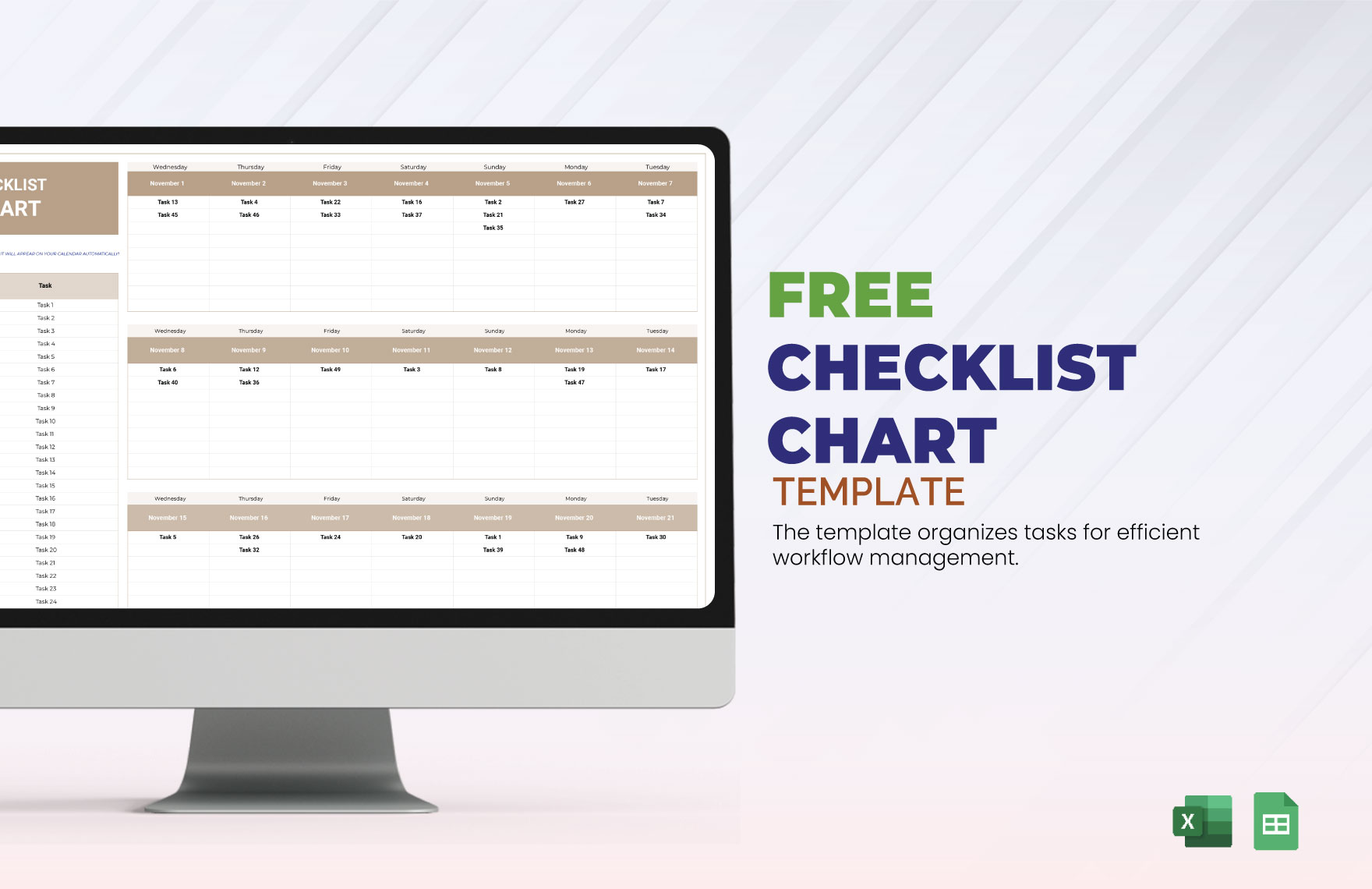 Chart In Excel FREE Template Download Template