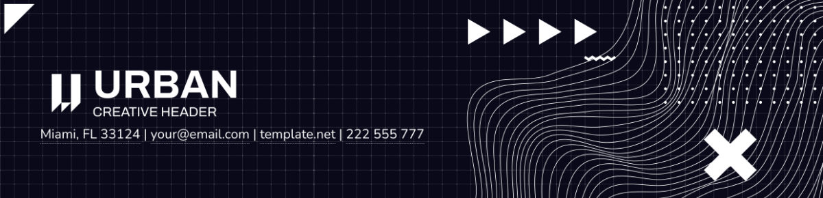 Urban Creative Header - Edit Online & Download Example