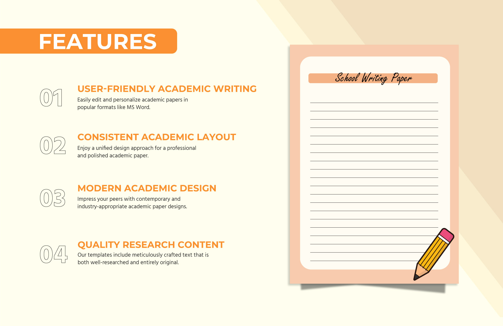 Free School Writing Paper Template - Download in Word | Template.net