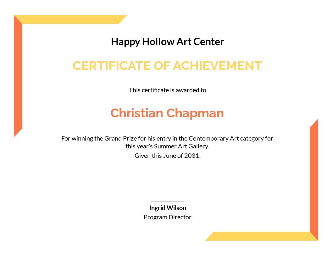 FREE Certificate of Recognition Template - Word (DOC) | PSD | InDesign ...