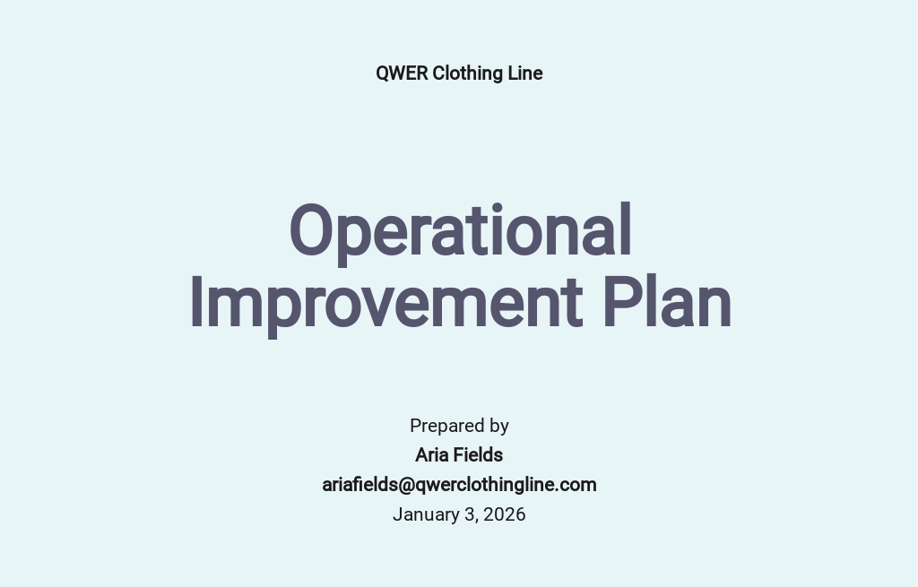 Teacher Improvement Plan Template - Google Docs, Word, Apple Pages, PDF ...