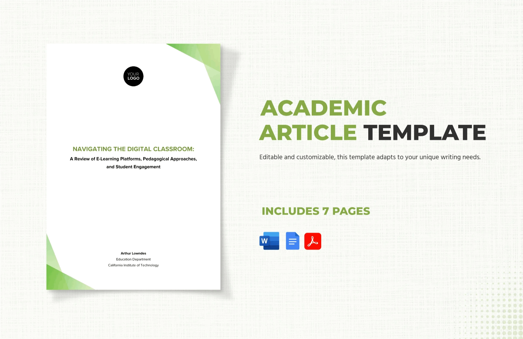 Editable Article Templates In Word To Download Editable Article Templates In Word To Download