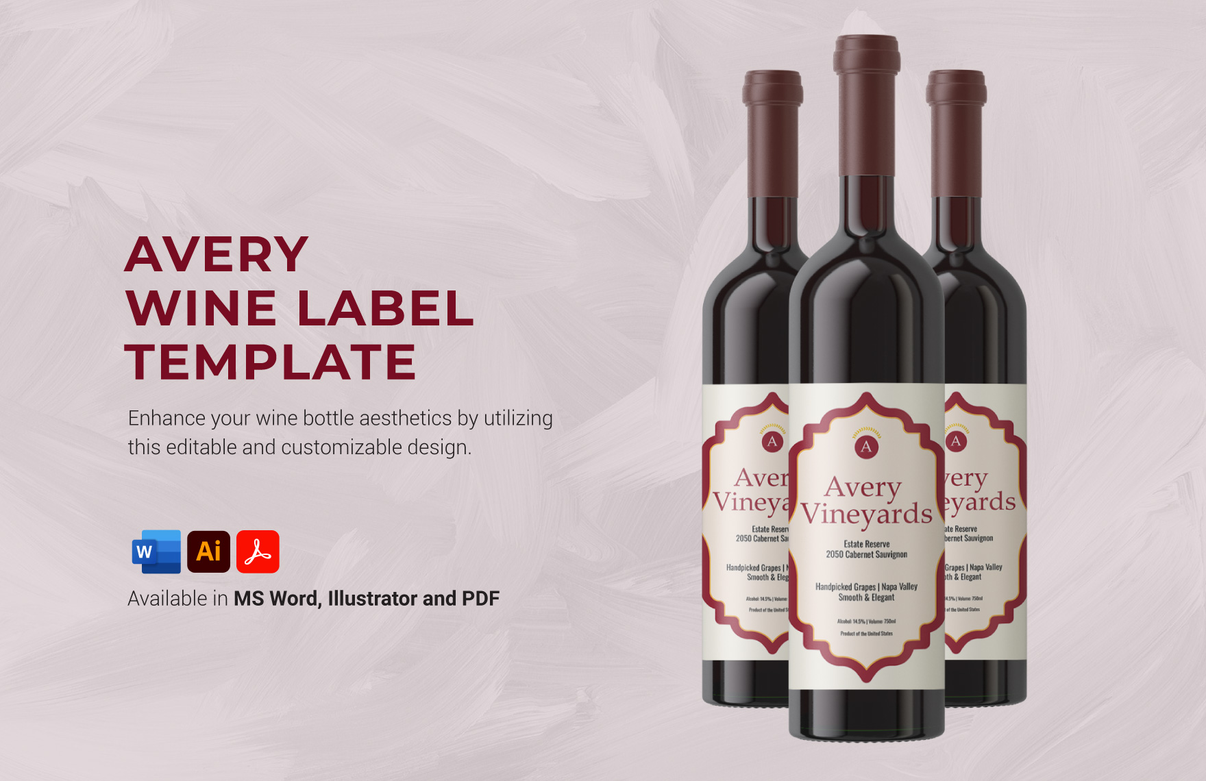 Can Label Template